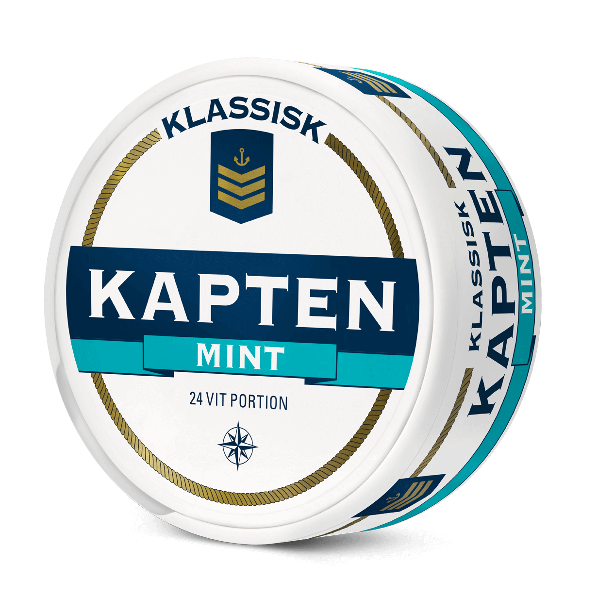 Kapten White Mint Portion Snus - Snusline - Snus Online
