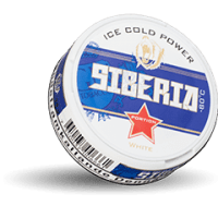 Siberia Snus White Dry Extremely Strong Slim Portions Best Price