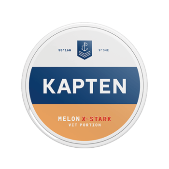 Kapten White Melon Extra Strong Snus Portion - Snusline