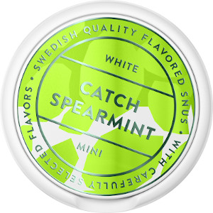 Catch Spearmint Mini White Portion Snus