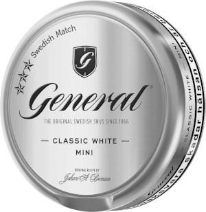 General Classic White Mini Snus Portion