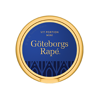Göteborgs Rapé White Mini Portion The Snus with Sweet Taste
