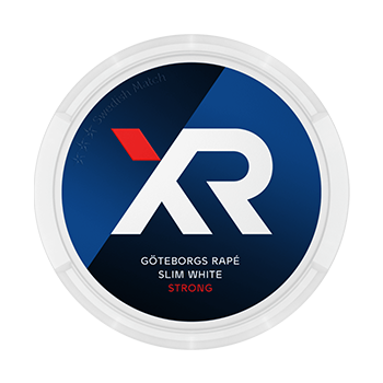 XR Göteborgs Rapé Slim White Strong Portion Snus