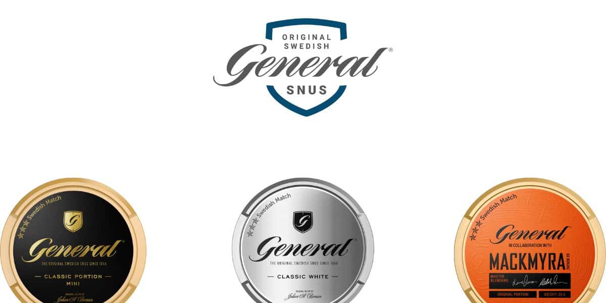 Buy General Snus Online - Swedish Brand Fast Shipping