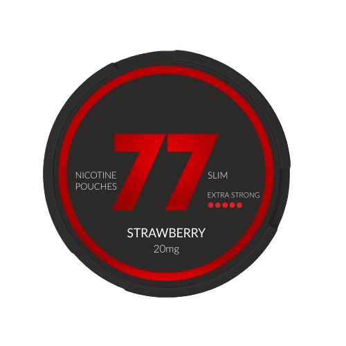 77 Strawberry Nicotine Pouches