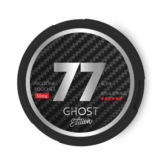 77 Ghost Edition Nicopods - Mega Strong Mint Flavor | 50mg/g
