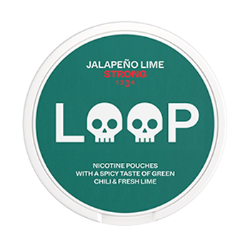 Buy LOOP Jalapeno Lime Strong Nicotine Slim Portion Online