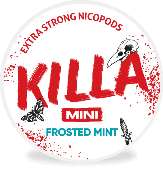Killa Mini Portion Frosted Mint 15g Nicotine Pouches