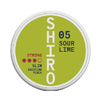 Shiro 05 Sour Lime : A Citrusy Explosion of Strong Nicotine