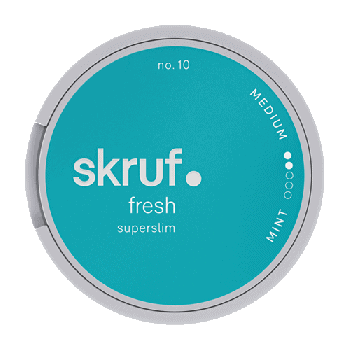 Skruf Fresh Superslim No.10 Mint Taste