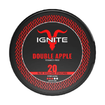 IGNITE Double Apple Slim Tobacco Free Snus