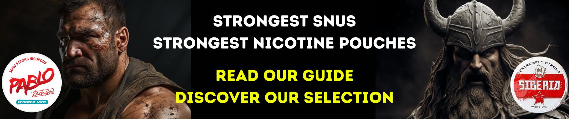 2024's Top 5 Strongest Snus and Nicotine Pouches