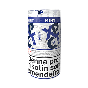 XPCT Mint Tube Nicotine Pouches - Fresh and Slim