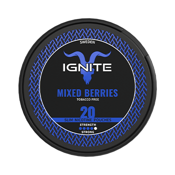Buy IGNITE Mixed Berries Strong Slim Nicotine Pouches Online