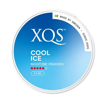 Buy XQS Cool Ice X-Strong Slim Nicotine Pouches Online