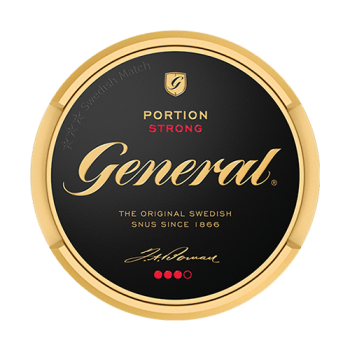 General Strong Original Snus - Bold Flavor & High Nicotine Kick